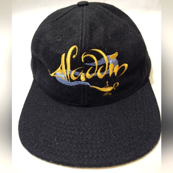 Disney | Accessories | Disney Vintage Aladdin Wool Baseball Hat Cap ...